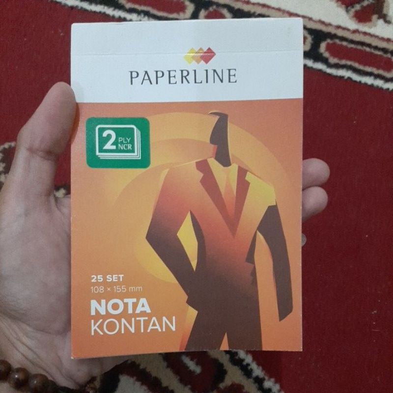 Jual NOTA KONTAN 2 PLY NCR PAPERLINE | NOTA KONTAN PAPERLINE | 2 PLY ...