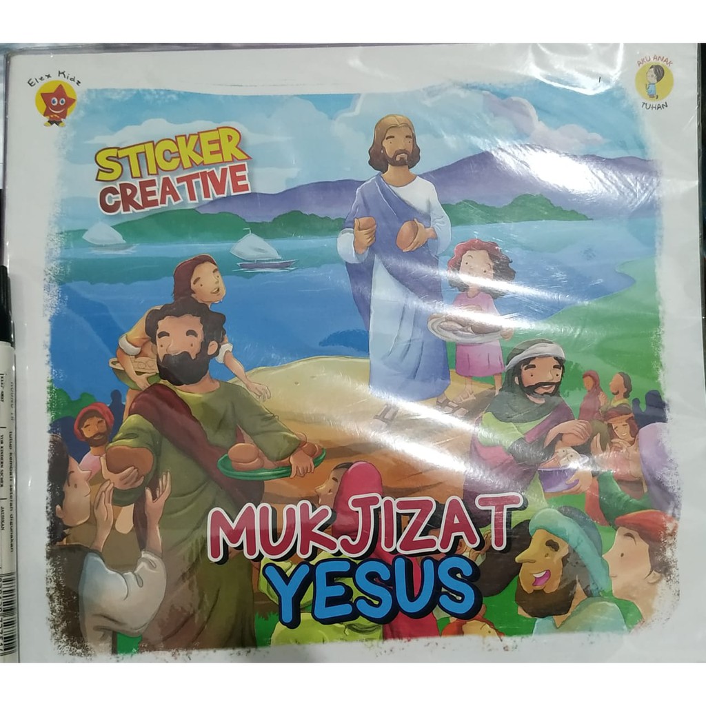 Jual Buku Aktivitas Rohani anak Sekolah Minggu Sticker Creative ...