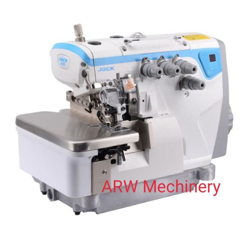 Jual Jack E4 Mesin Obras Benang 3/4/5 Industri servo high speed + Meja | Shopee Indonesia