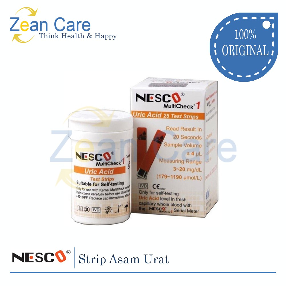 Jual Strip Asam Urat Nesco - Nesco Urid Acid | Shopee Indonesia