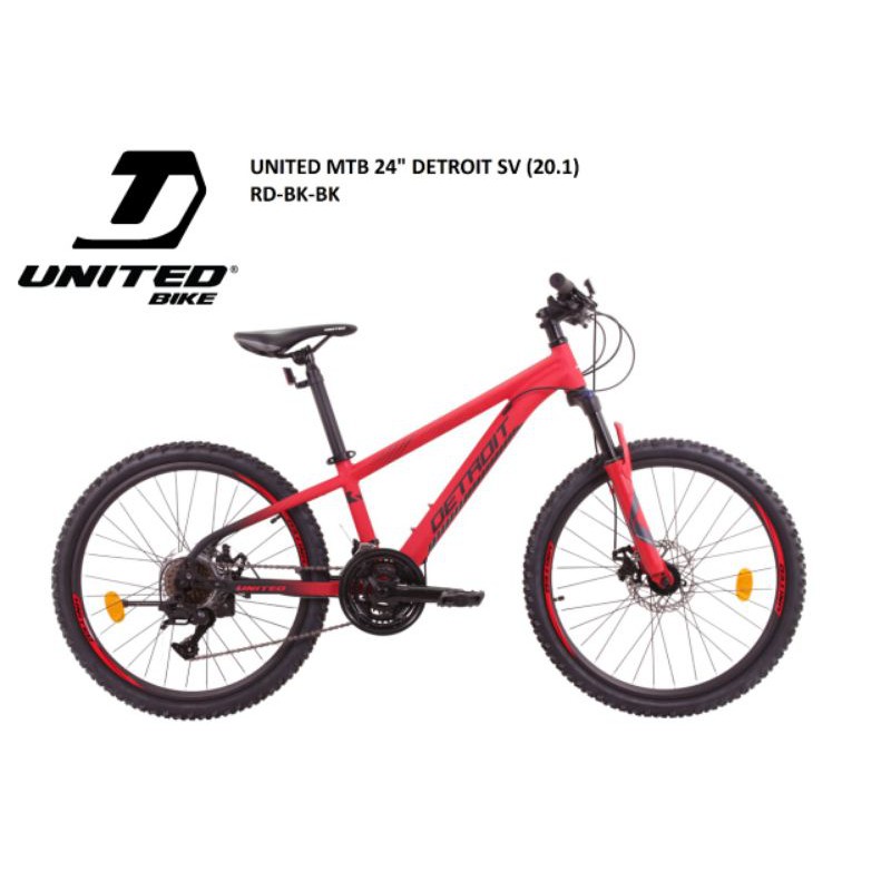 Jual Sepeda United Detroit SV 24 | Shopee Indonesia