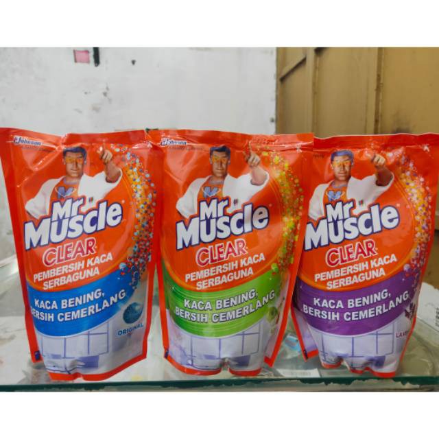 Jual Clear Mr Muscle Pembersih Kaca Refill 440ml | Shopee Indonesia