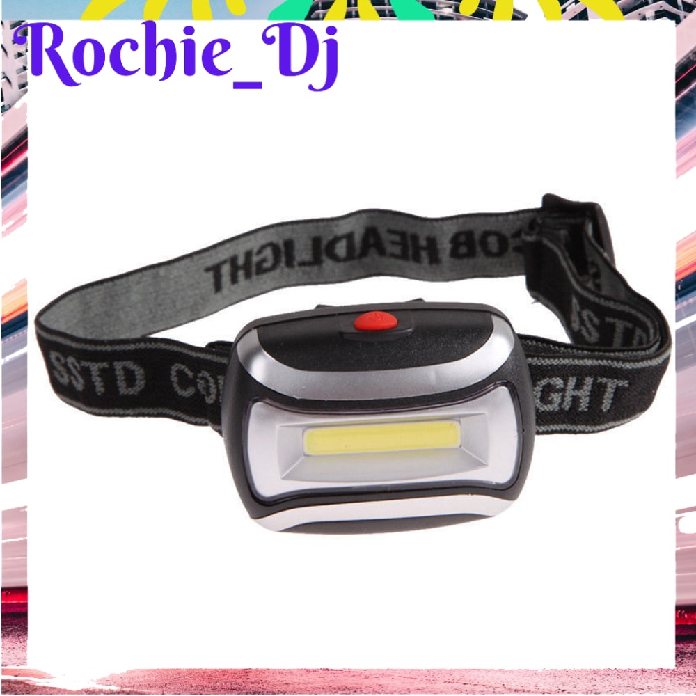Jual TaffLED Headlamp Flashlight Waterproof LED 3 Modes COB Headlight ...