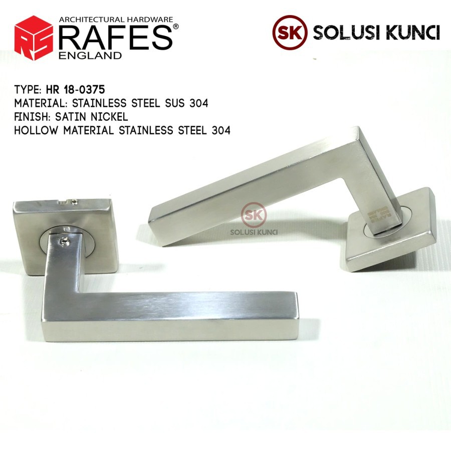 Jual Handle Pintu Roses RAFES ENGLAND SUS 304 (HR 18-0375) | Shopee Indonesia