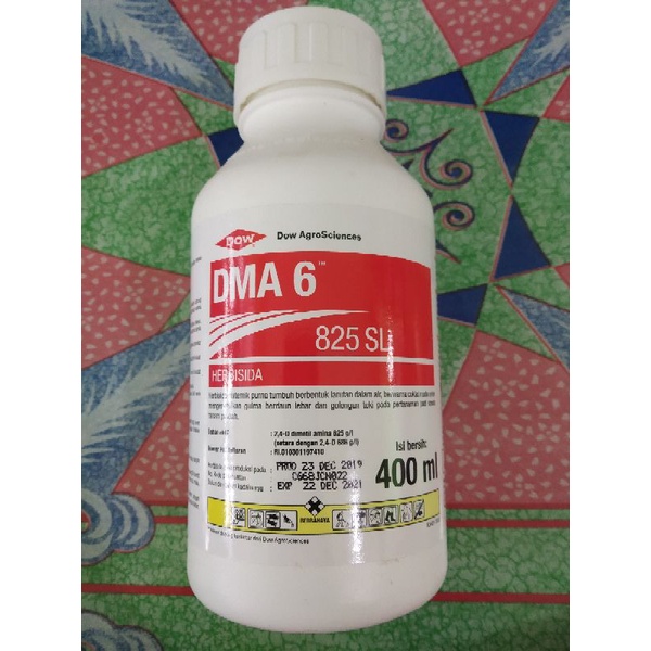 Jual DMA 6 825 SL 400 ml Herbisida | Shopee Indonesia