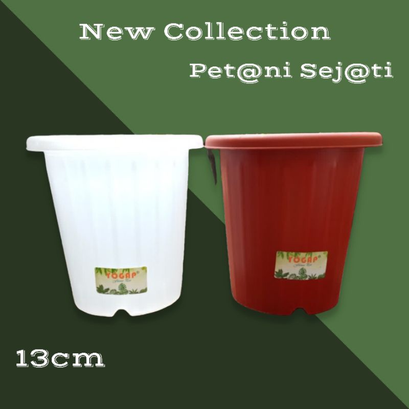 Jual Pot yogap 13, warna pot tinggi plastik bulat yogap no13 ...