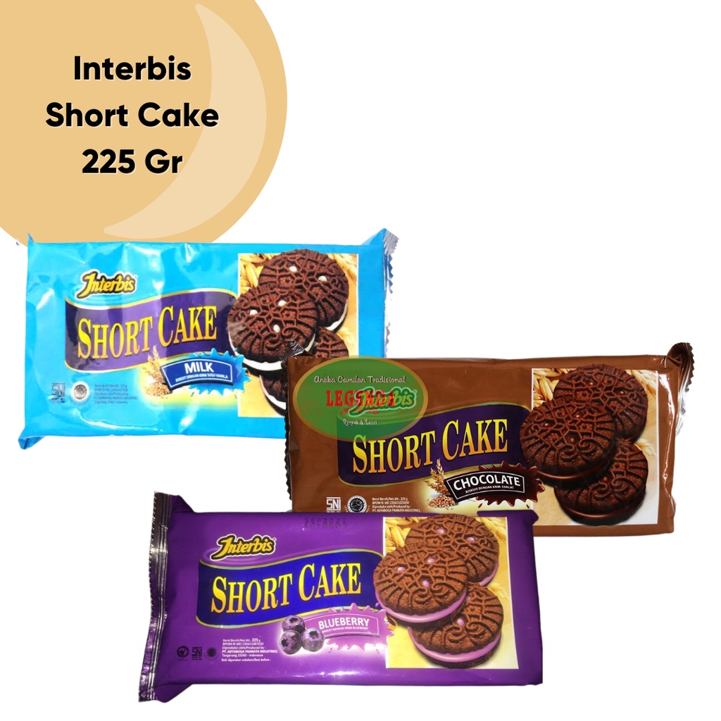 Jual Interbis Short Cake 225 Gr Biskuit Coklat Susu Enak | Shopee Indonesia