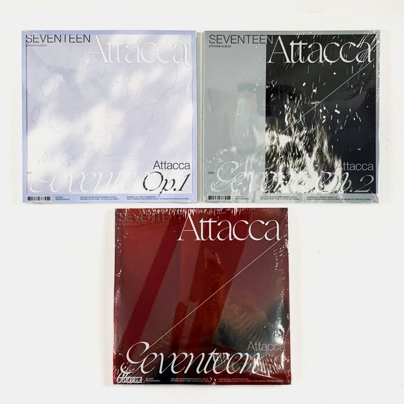 Jual [FULLSET] Album SEVENTEEN - ATTACA Photobook Ver | Shopee Indonesia