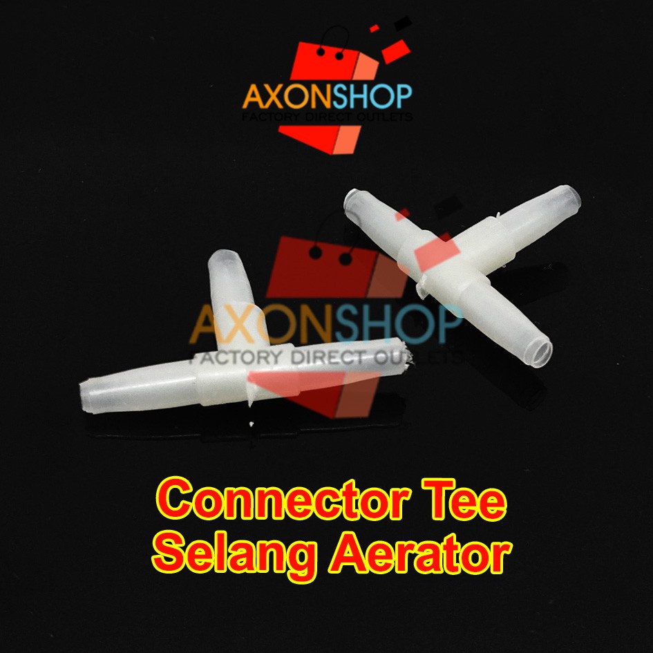 Jual Sambungan T Selang Aerator 3/16" Konektor Tee Tube Connector ...