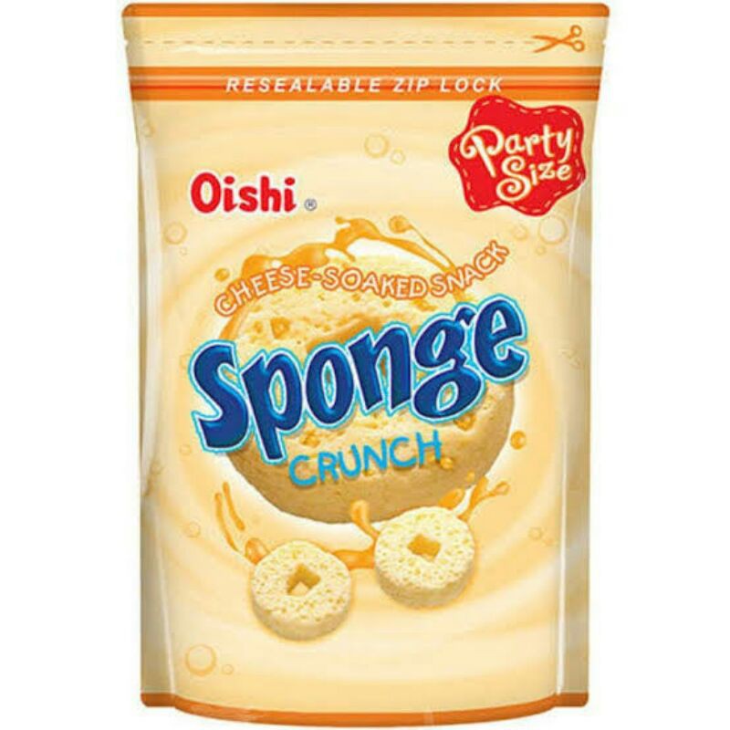 Jual SPONGE CRUNCH OISHI SNACK CEMILAN RINGAN | Shopee Indonesia