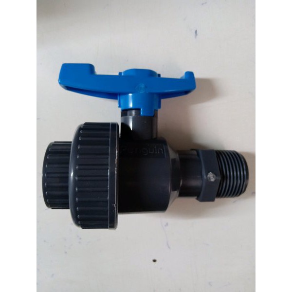 Jual Stop Kran Ballvalve Pvc 3 4 Inch Penguin | Shopee Indonesia