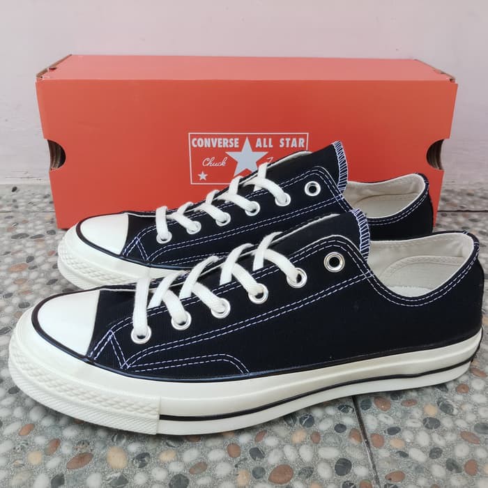 Jual Converse Chuck 70 OX black Egret sku 162058C dijamin original ...