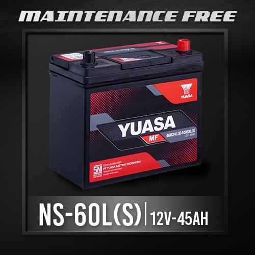 Jual Yuasa Aki Mobil NS60LS-MF 100% ORIGINAL | Shopee Indonesia