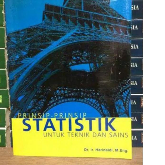 Jual Prinsip-Prinsip Statistika Untuk Teknik Dan Sains By Harinaldi ...