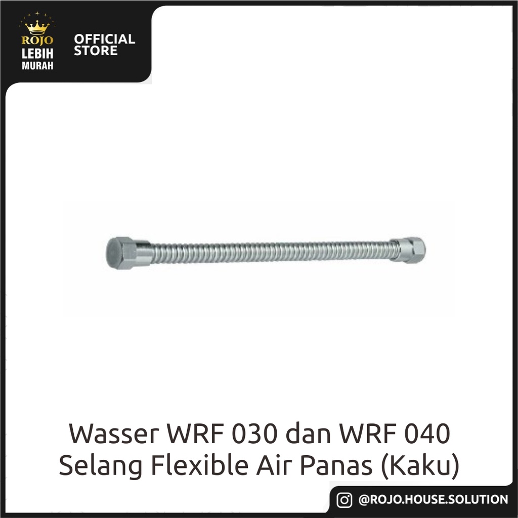 Jual Wasser WRF 030 dan WRF 040 Selang Flexible Air Panas(Kaku) | Shopee Indonesia