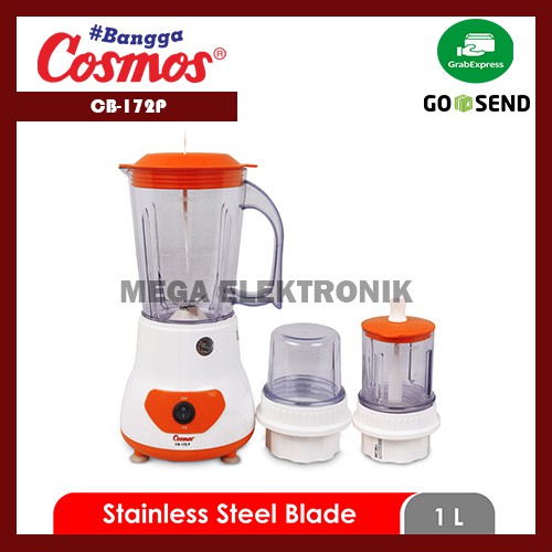 Jual Cosmos CB-172P Blender 3in1 Plastik 1 Liter | Shopee Indonesia