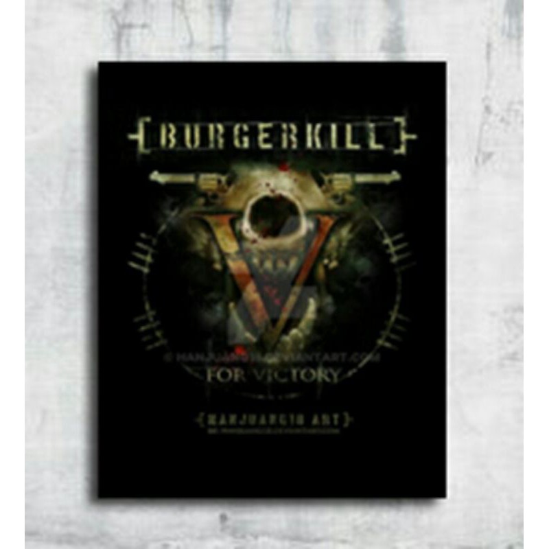 Jual Poster Dekor Hiasan Dinding Burgerkill | Shopee Indonesia