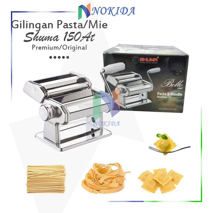 Jual Nokida Alat Gilingan Pembuat Mie dan Pasta Shuma Bello 150AT ...