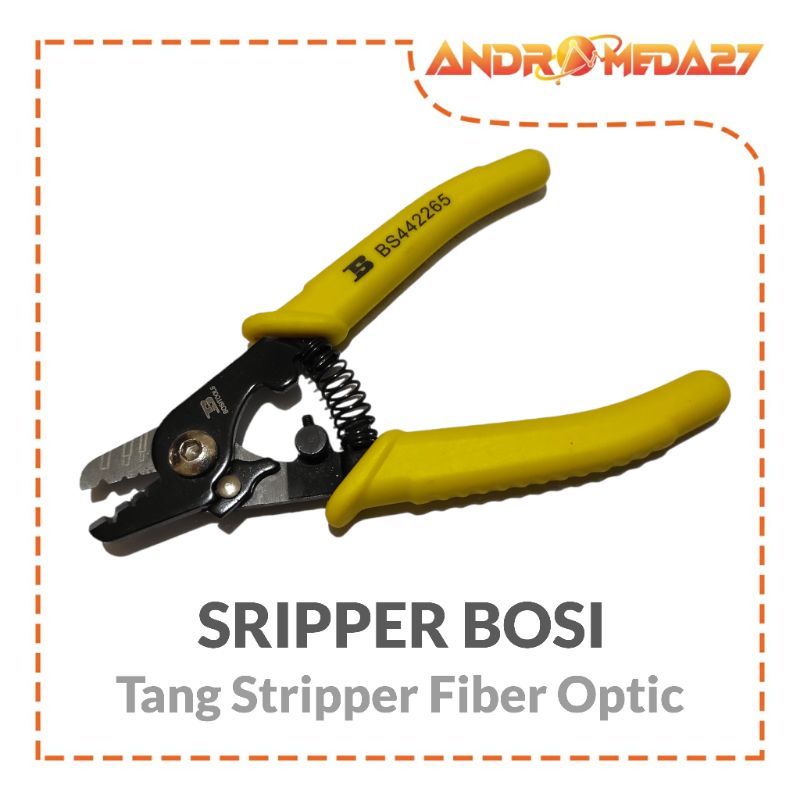 Jual FIBER OPTIC STRIPPER BOSI Tang Striper Fiber Optik | Shopee Indonesia