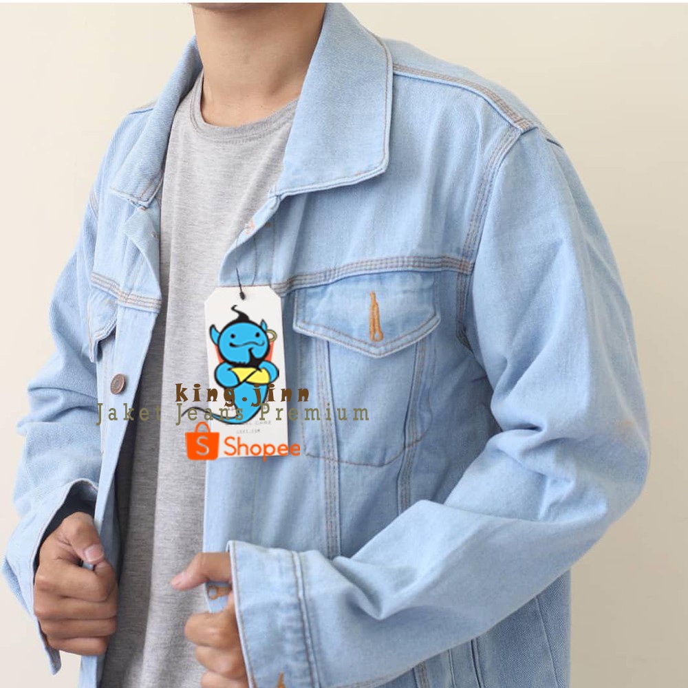 Jual Jaket Jeans Pria / Jaket Premium Pria / Jaket Distro Pria / Jaket ...