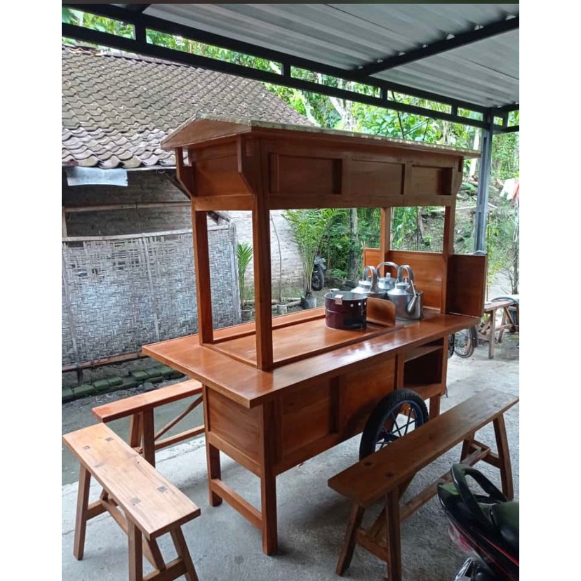 Jual Gerobak angkringan / Rombong angkringan | Shopee Indonesia