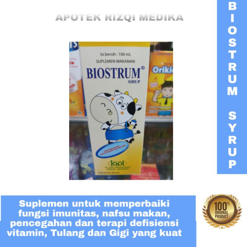 Jual biostrum syrup multivitamin | Shopee Indonesia