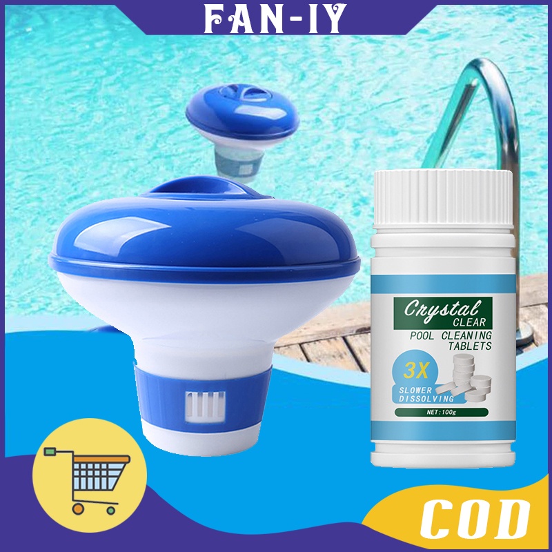 Jual Floating Chlorine Dispenser / Kaporit Kolam Renang Obat Penjernih ...