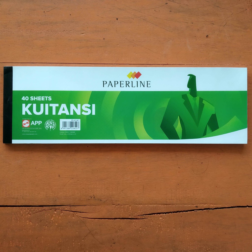 Jual (1 Buku) Kuitansi Ukuran Tanggung / Sedang Paperline [ATK] kwitansi | Shopee Indonesia