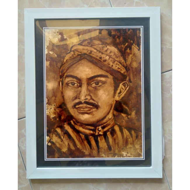 Jual lukisan kopi original mbah maimun zubair | Shopee Indonesia