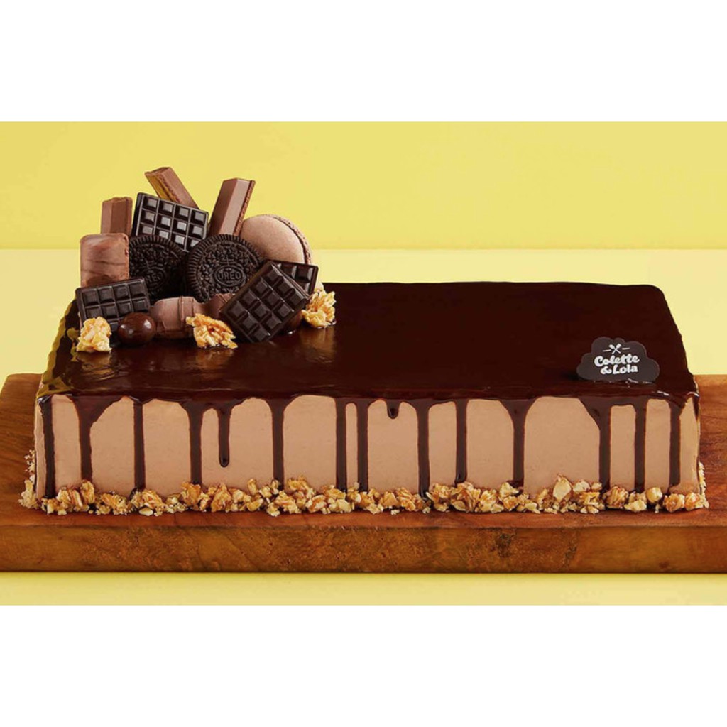 Jual Chocolate Madness Cake - 30cm x 40cm | Shopee Indonesia