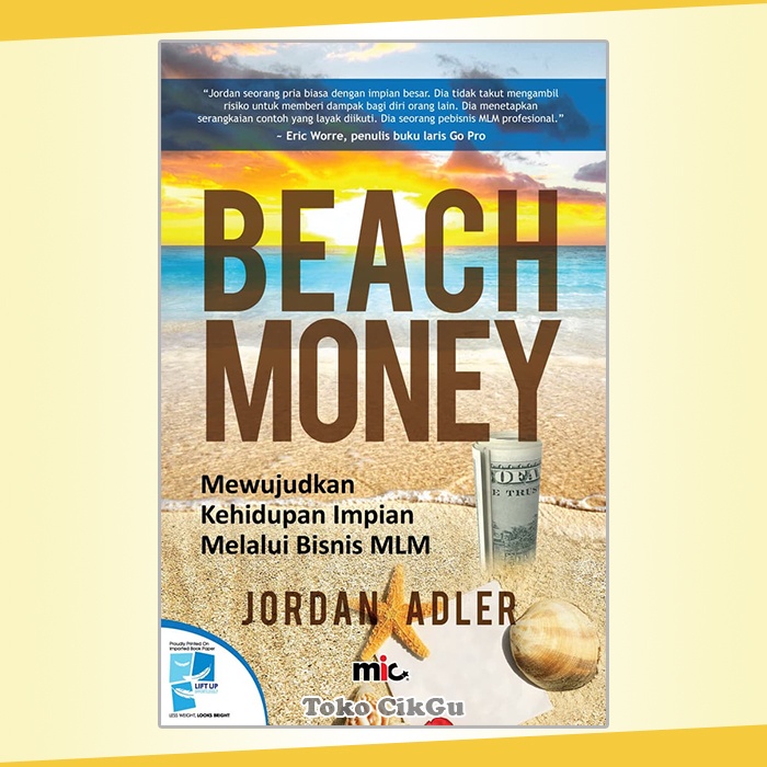 Jual Buku Beach Money - Jordan Adler | Shopee Indonesia