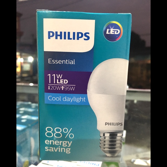 Jual Lampu philips led essential bohlam 11 watt | Shopee Indonesia