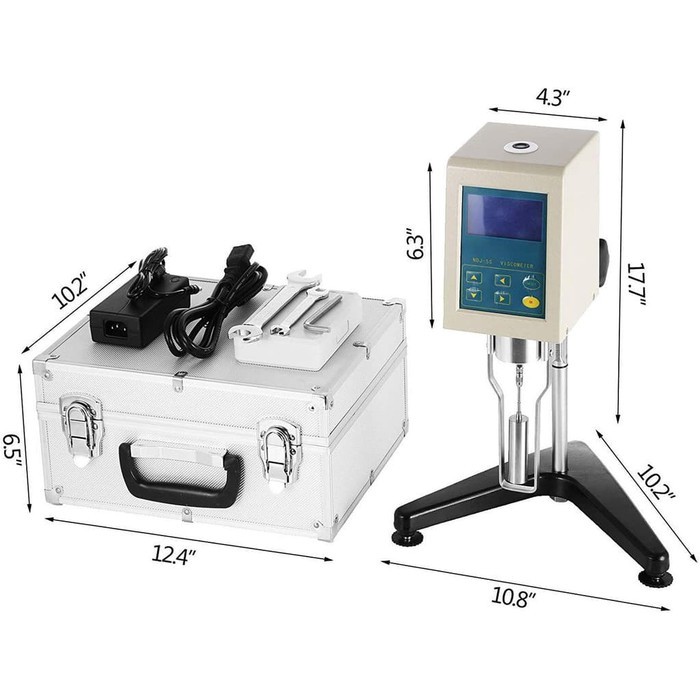 Jual Original 1~100000 mPa.s Digital Rotary Viscometer NDJ-5S NDJ5S ...