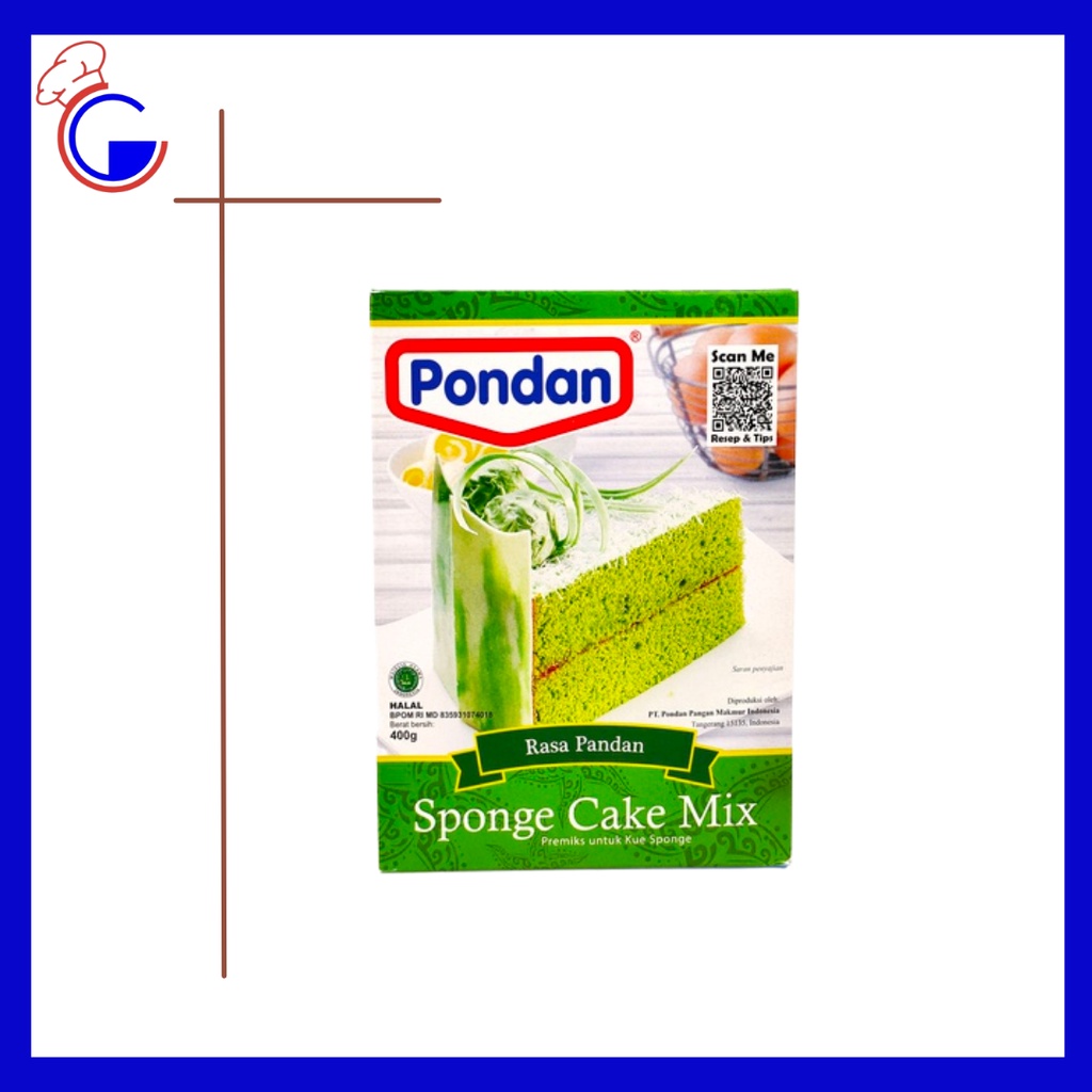 Jual Pondan Sponge Cake Mix 400Gr | Shopee Indonesia