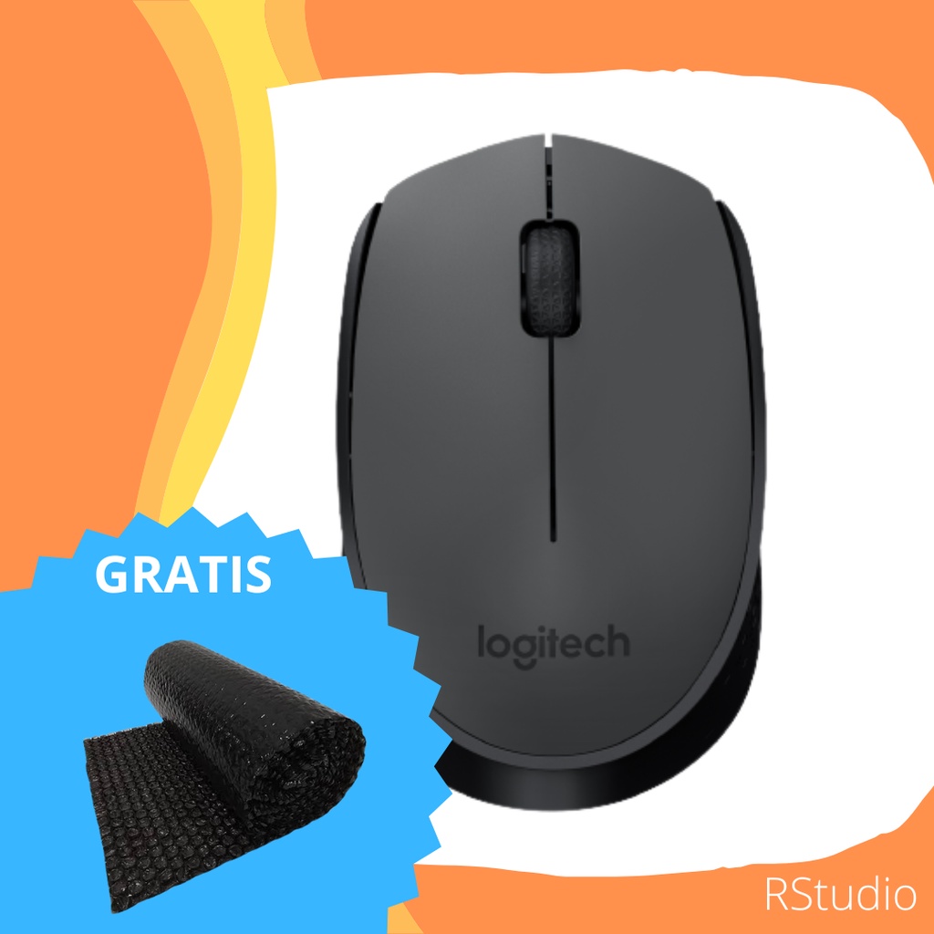 Jual Logitech M170 Wireless Mouse Nirkabel - Hitam | Shopee Indonesia