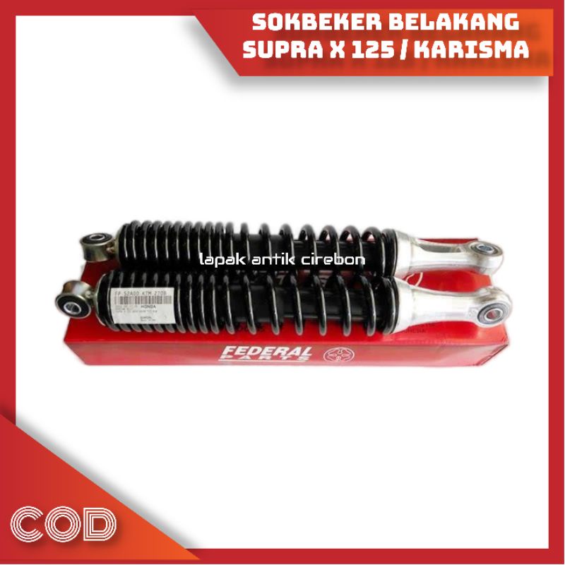 Jual sokbeker sok belakang supra fit new supra x 125 revo absolute ...