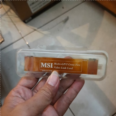 Jual Kabel Crossfire Multi GPU VGA Konektor Connector Ori Original ...