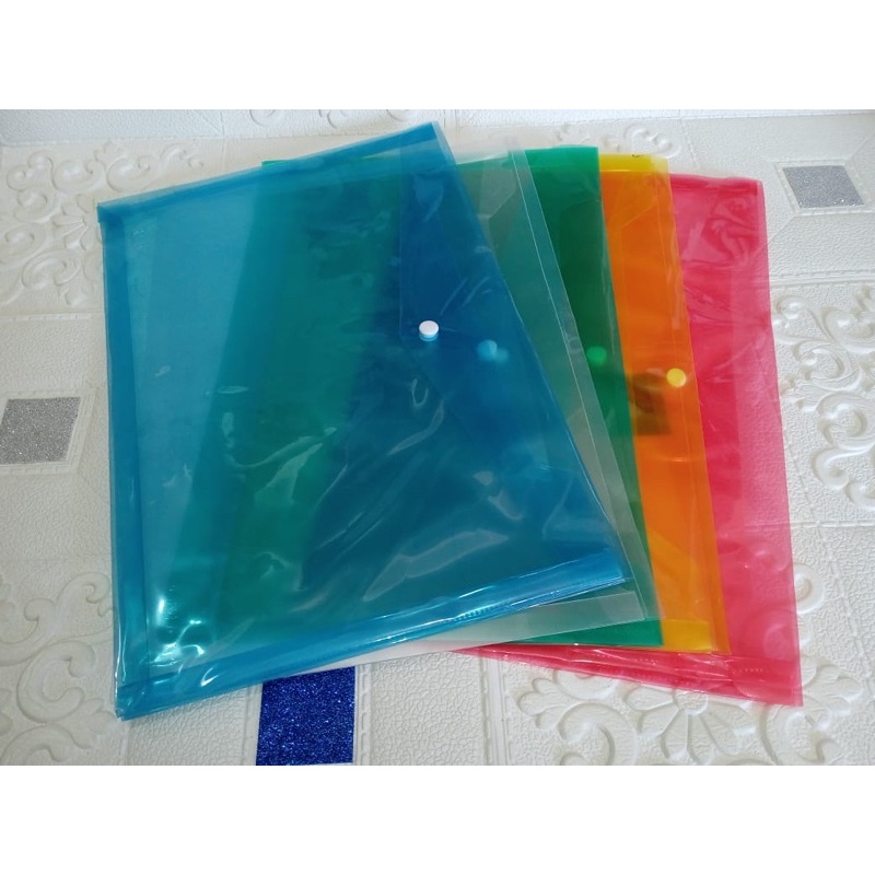 Jual Map plastik (amplop kancing) ukuran sedang | Shopee Indonesia