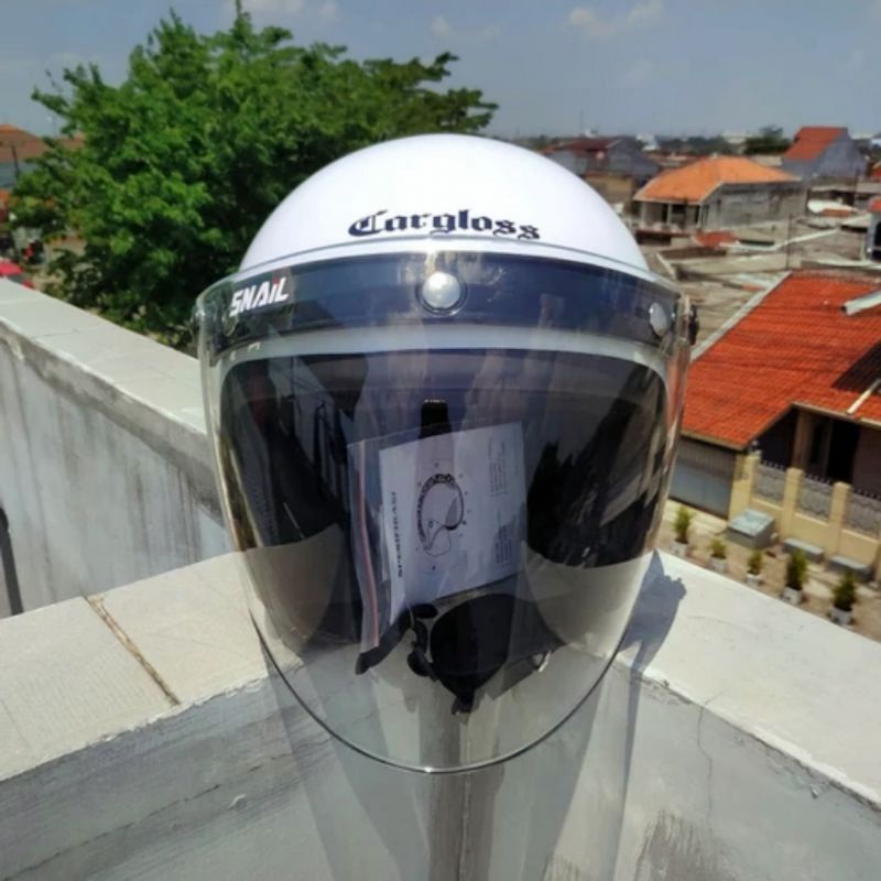 Jual visor kaca helm venom ORIGINAL SNAIL bisa untuk helm bogo simpsons ...