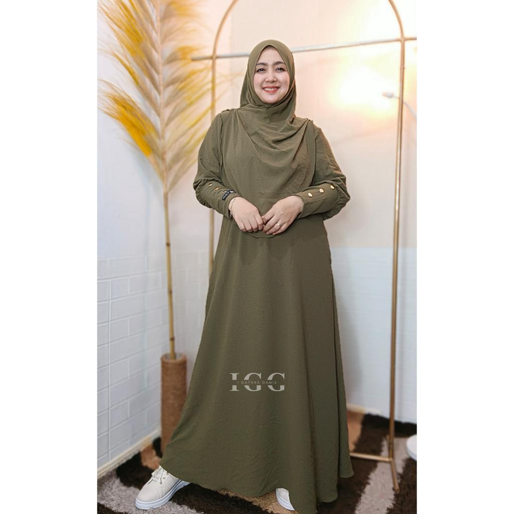 Jual Abaya Daily Basic Turky Busui oneset | Shopee Indonesia