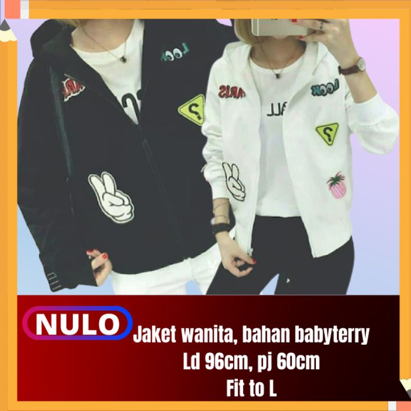 Jual Pakaian Jaket Jacket Hoodie Hodie Hoody Sleting Wanita Cewek ...
