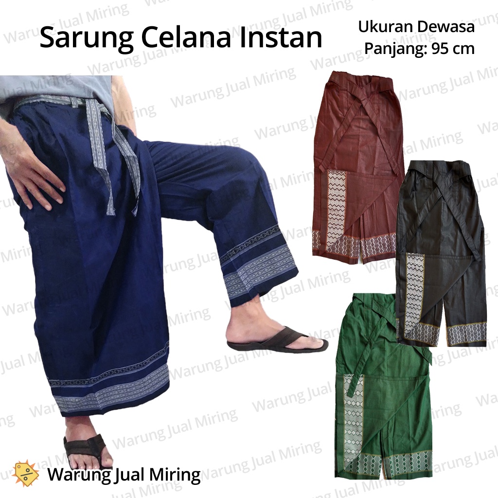 Jual Sarung Celana Instan Remaja Dewasa - Sarcel Celsar Cesar Celarung ...
