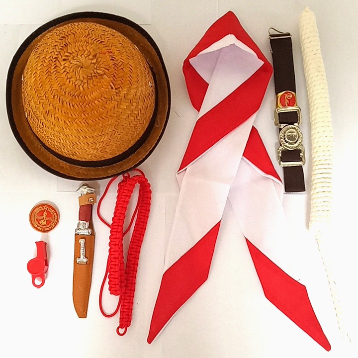 Jual perlengkapan pramuka set asesories pramuka anak perempuan sekolah ...