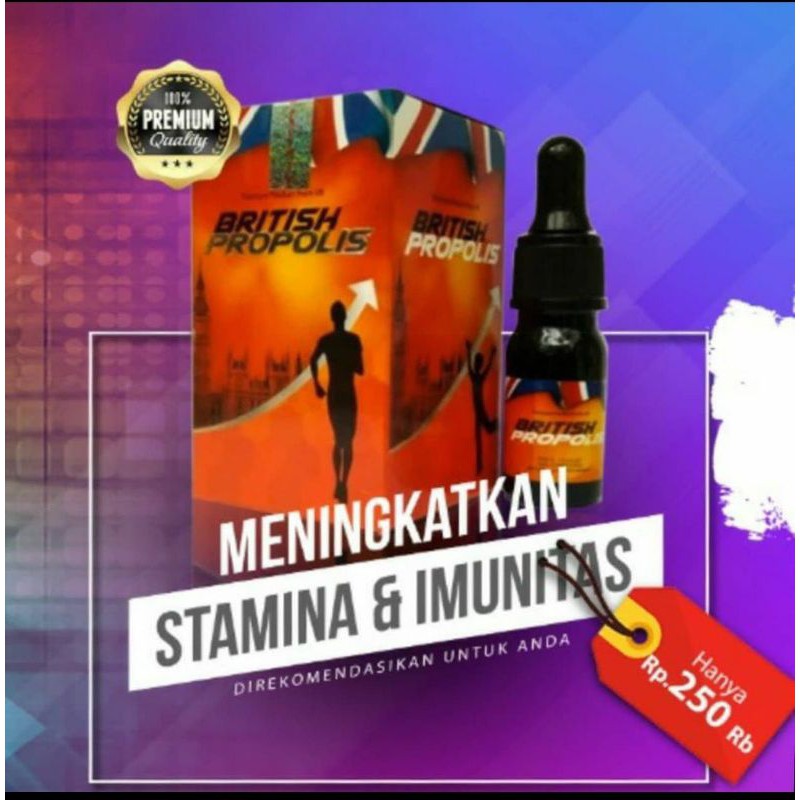Jual BRITISH PROPOLIS Original 100 % | Shopee Indonesia