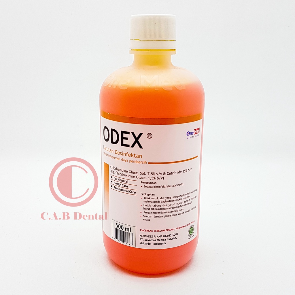 Jual ODEX ONEMED 500ML / LARUTAN ODEX / CAIRAN ANTISEPTIK & DESINFEKTAN | Shopee Indonesia