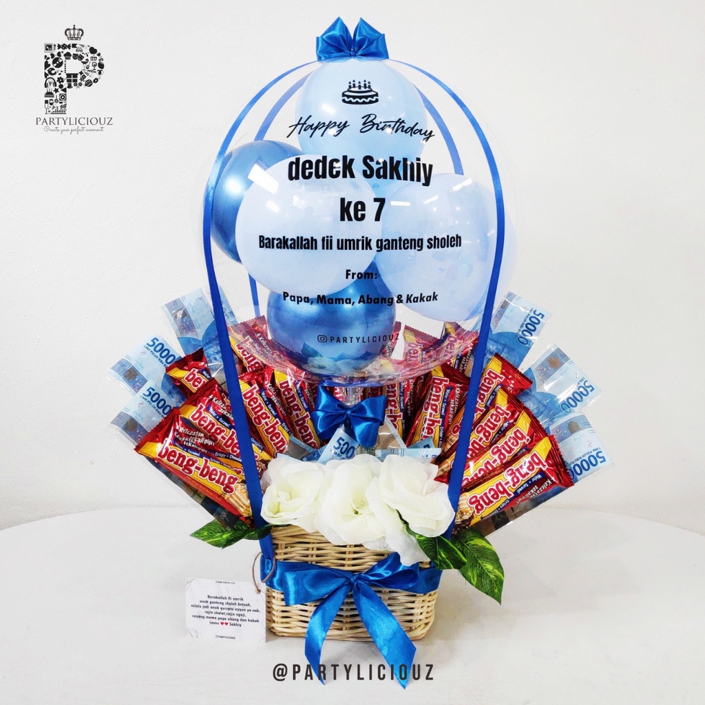 Jual BENG BENG HOT AIR BALLOON - PARCEL ANAK/ PARCEL MAKANAN/ PARCEL ...
