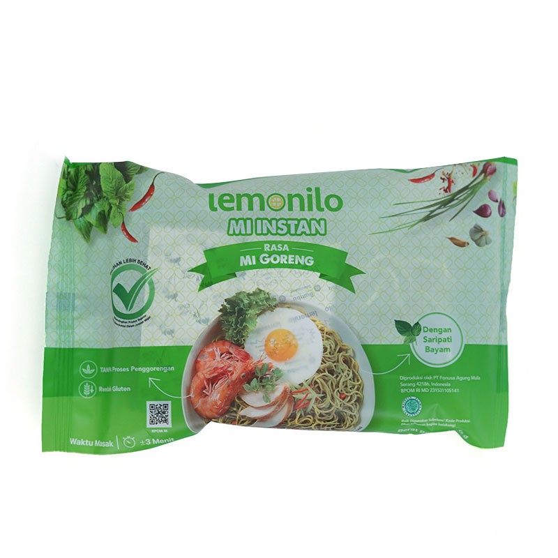 Jual KKV - Lemonilo Mie Goreng Instant Alami Noodle 80g | Shopee Indonesia
