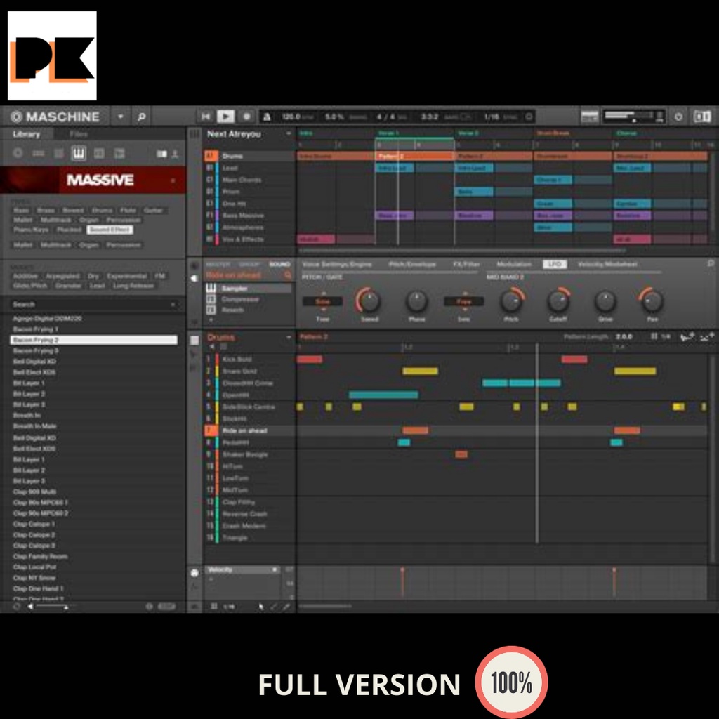 Jual Software Native Instruments NI Maschine v2 - audio engine adds ...