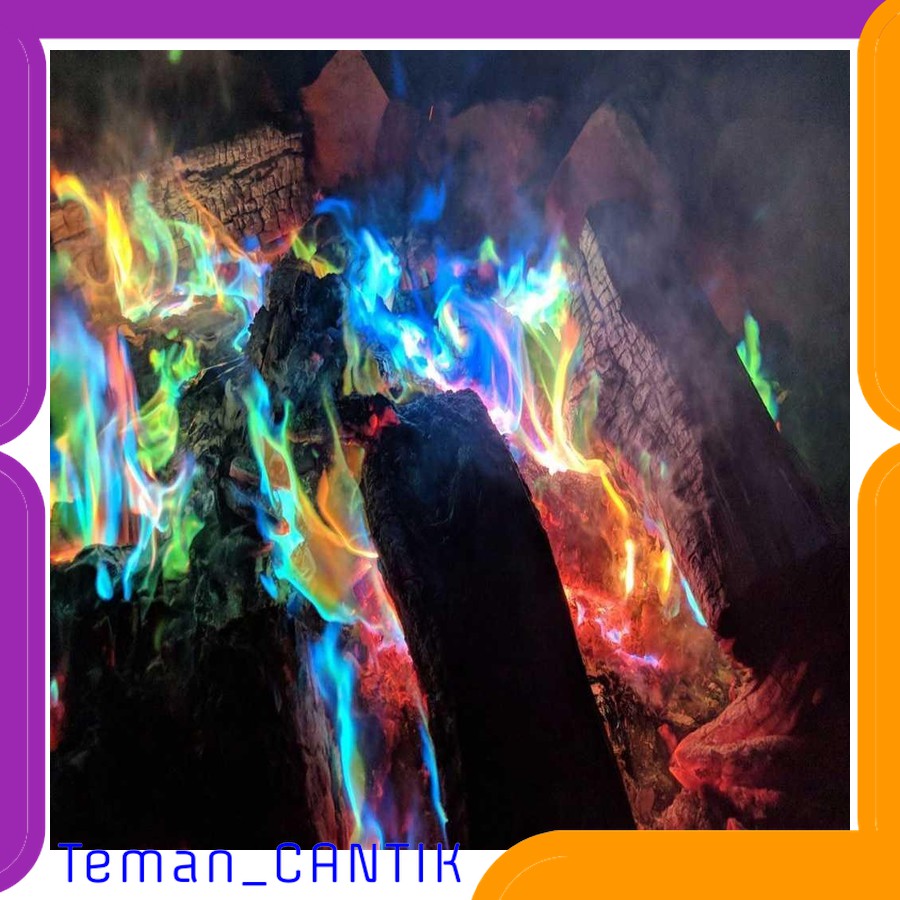 Jual TC-MA122 Bubuk Api Warna Warni Sulap Magic Trick Fire Flame Powder ...