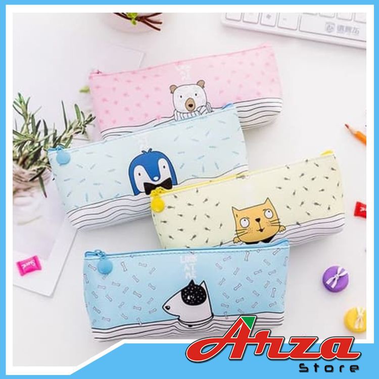 Jual M055 Tempat Pensil Dompet Pensil Tas Pensil Lucu Look At me ukuran ...